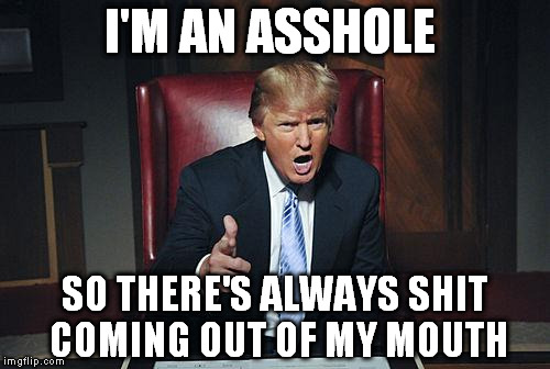 Fundraiser By Kevin McVey DONALD TRUMP PRO ASSHOLE