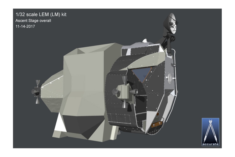 Fundraiser by Jim Key : Lunar Module model kit production